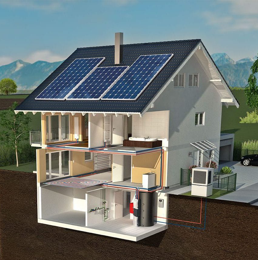Lucht-water warmtepomp: ideaal voor vloerverwarming - ProEnergy